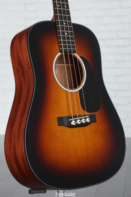 Martin D Jr-10E Acoustic-electric Bass Guitar - Burst | Sweetwater