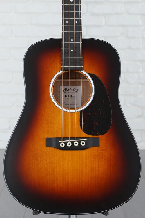 Martin D Jr-10E Acoustic-electric Bass Guitar - Burst | Sweetwater