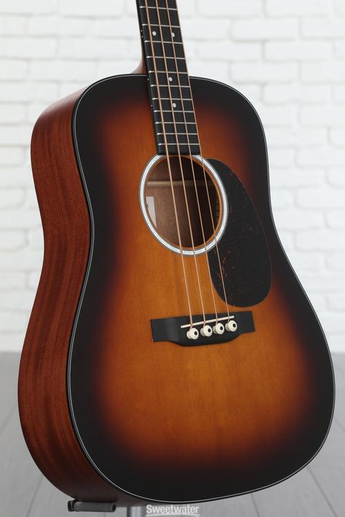 Martin D Jr-10E Acoustic-electric Bass Guitar - Burst | Sweetwater