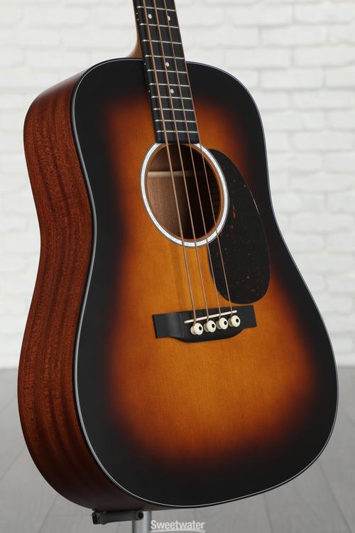 Martin D Jr-10E Acoustic-electric Bass Guitar - Burst | Sweetwater