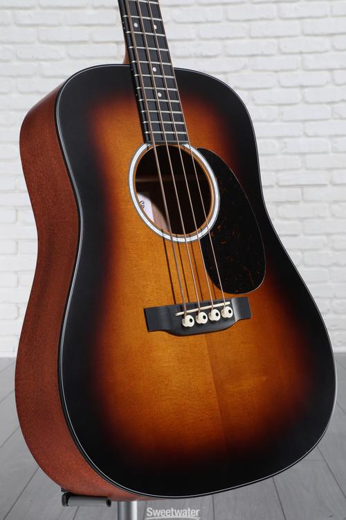 Martin D Jr-10E Acoustic-electric Bass Guitar - Burst | Sweetwater