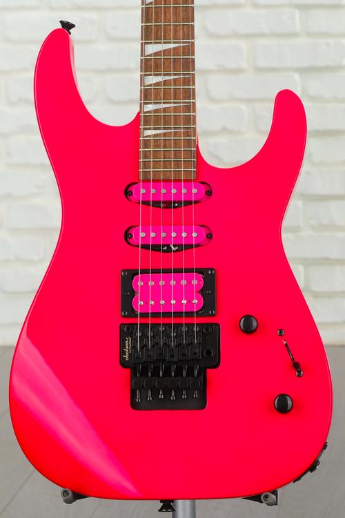 Jackson X Series Dinky DK3XR HSS Electric Guitar - Neon Pink | Sweetwater
