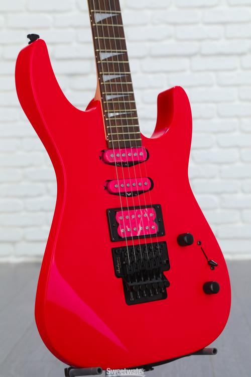 Jackson X Series Dinky DK3XR HSS Electric Guitar - Neon Pink | Sweetwater