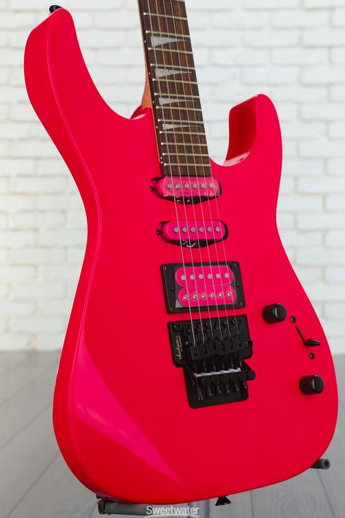 Jackson X Series Dinky DK3XR HSS Electric Guitar - Neon Pink | Sweetwater