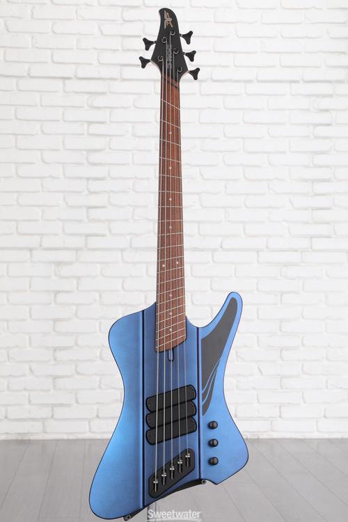 Dingwall Guitars D-Roc 5-string Electric Bass Guitar - Matte Blue to ...