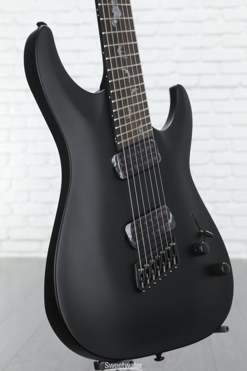 Schecter Damien-7 Multiscale 7-string Electric Guitar - Satin Black ...