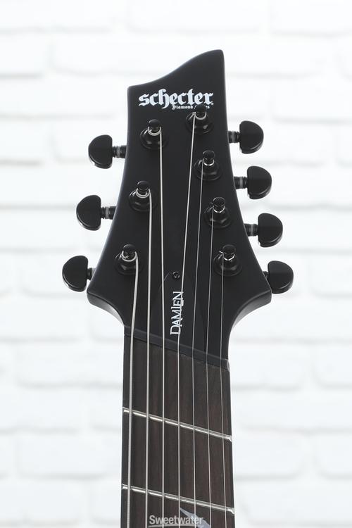 Schecter Damien-7 Multiscale 7-string Electric Guitar - Satin Black ...