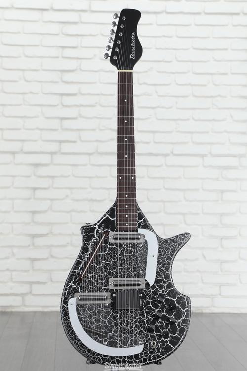 Danelectro Sitar - Black Crackle | Sweetwater