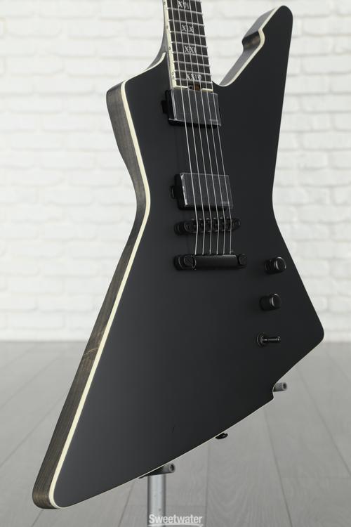 Schecter E-1 SLS Evil Twin - Satin Black | Sweetwater