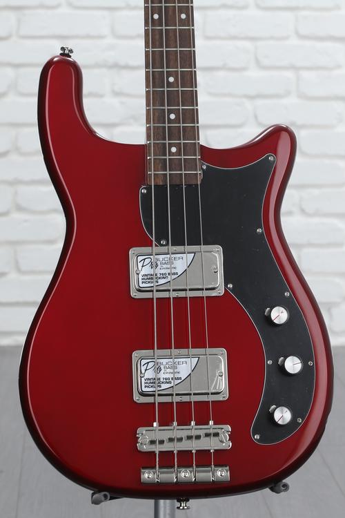 Epiphone Embassy Bass Guitar - Sparkling Burgundy | Sweetwater