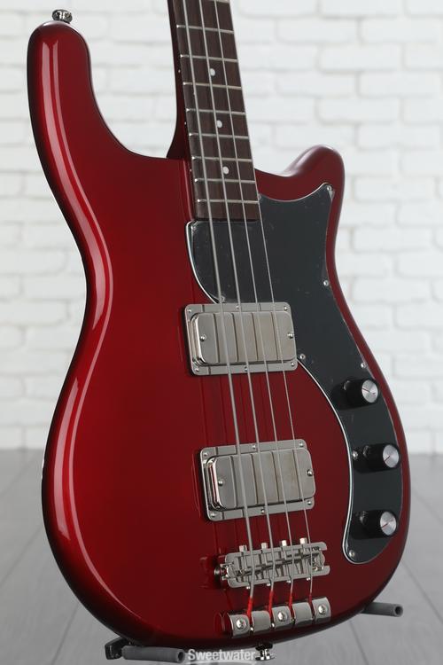 Epiphone Embassy Bass Guitar - Sparkling Burgundy | Sweetwater