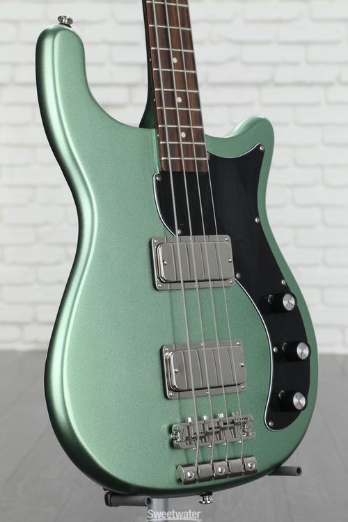 Epiphone Embassy Bass Guitar - Wanderlust Green Metallic | Sweetwater