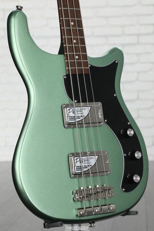 Epiphone Embassy Bass Guitar - Wanderlust Green Metallic | Sweetwater