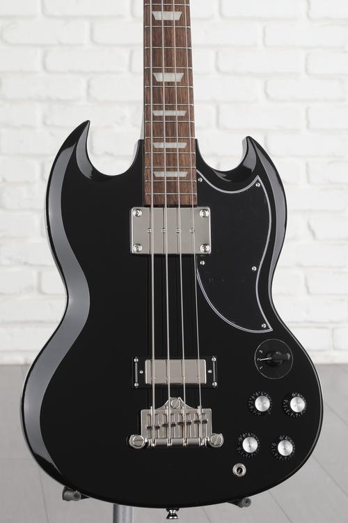 Epiphone EB-3 Bass Guitar - Ebony | Sweetwater