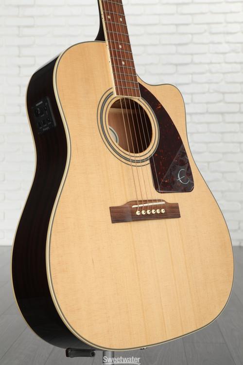 Epiphone J-45 EC Studio Acoustic-electric Guitar - Natural | Sweetwater