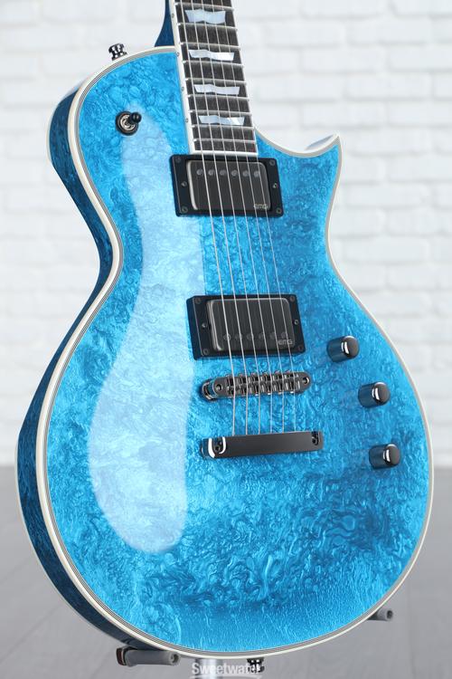 ESP Original Eclipse Custom - Blue Liquid Metal | Sweetwater