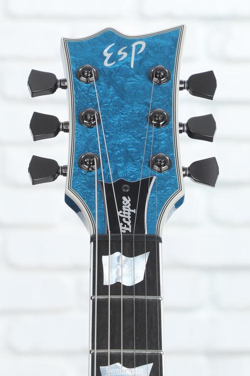 ESP Original Eclipse Custom - Blue Liquid Metal | Sweetwater