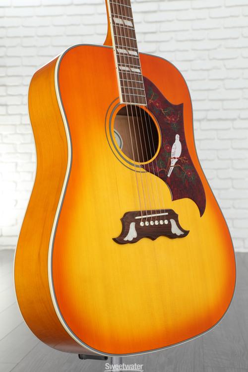 Epiphone Dove Studio Acoustic-electric Guitar - Violin Burst | Sweetwater