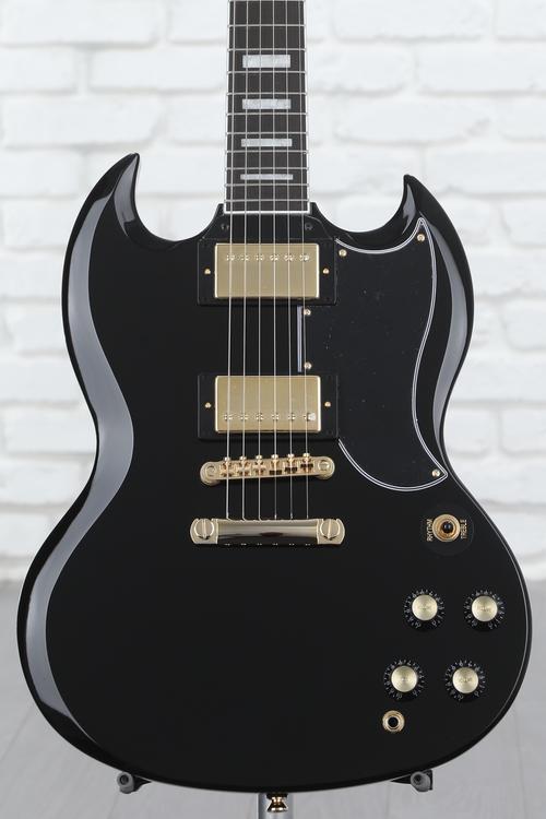 Epiphone SG Custom Electric Guitar - Ebony | Sweetwater