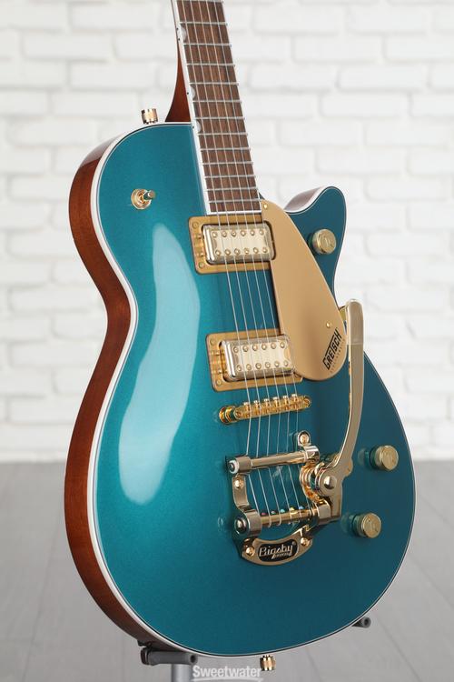 Gretsch Electromatic Pristine LTD Jet Electric Guitar with Bigsby - Petrol | Sweetwater