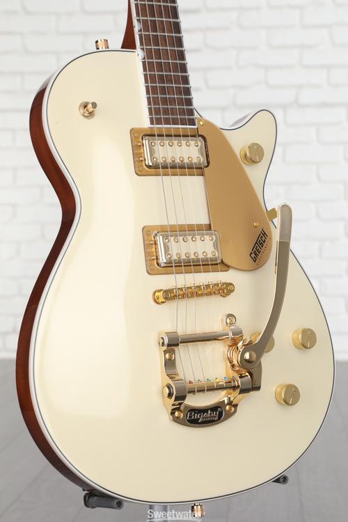 Gretsch Electromatic Pristine LTD Jet Electric Guitar with Bigsby - White Gold | Sweetwater