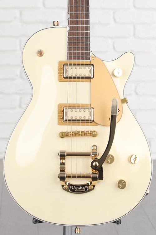 Gretsch Electromatic Pristine LTD Jet Electric Guitar with Bigsby - White Gold | Sweetwater