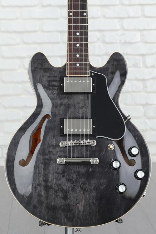 Gibson ES-339 Electric Semi-Hollow - Trans Ebony | Sweetwater