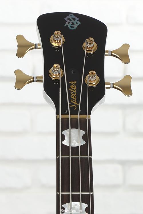 Spector Euro 4 Classic Bass Guitar - Solid White | Sweetwater