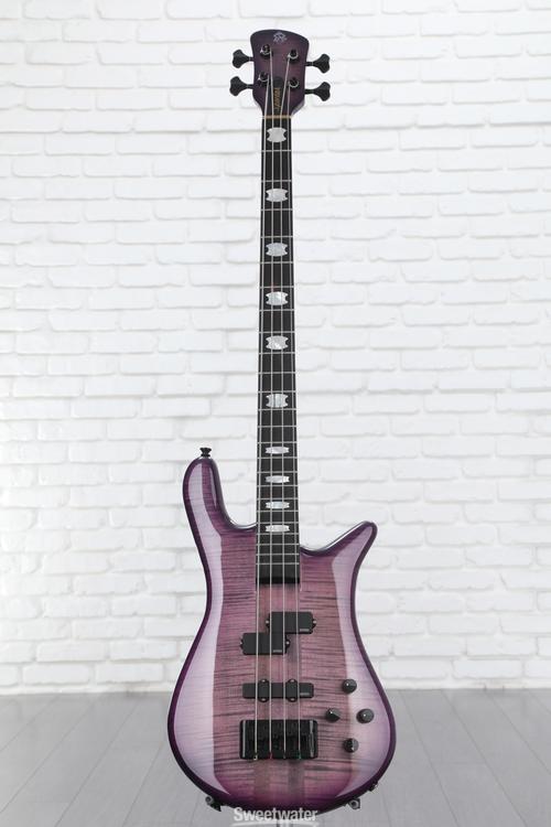Spector Euro 4 LT Bass Guitar - Violet Burst Gloss - Sweetwater Exclusive