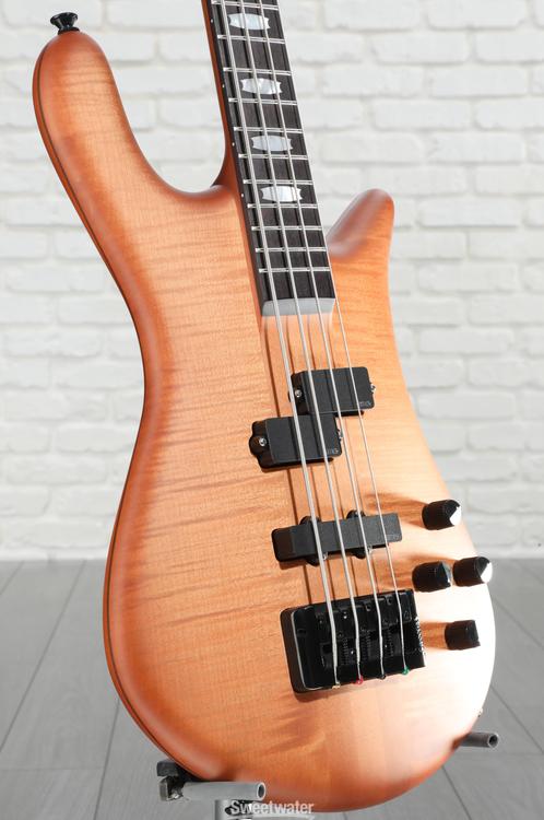 Spector Euro 4 Lx Electric Bass Guitar Natural Sunburst Sweetwater
