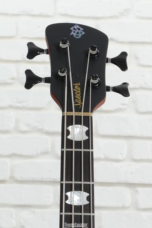Spector Euro 4 LX Electric Bass Guitar - Natural Sunburst | Sweetwater