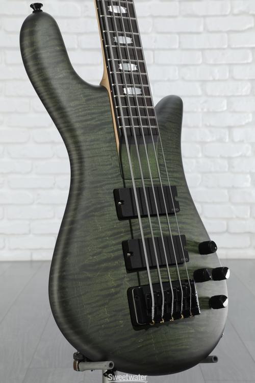 Spector Euro 5 LX Bolt-On Electric Bass Guitar - Haunted Moss | Sweetwater