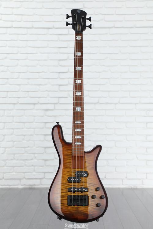 Spector EuroBolt 4 Bass Guitar - Tobacco Sunburst Gloss | Sweetwater