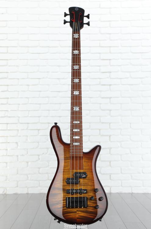 Spector EuroBolt 4 Bass Guitar - Tobacco Sunburst Gloss | Sweetwater