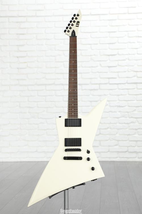 ESP LTD EX-200 Solidbody Electric Guitar - Olympic White | Sweetwater