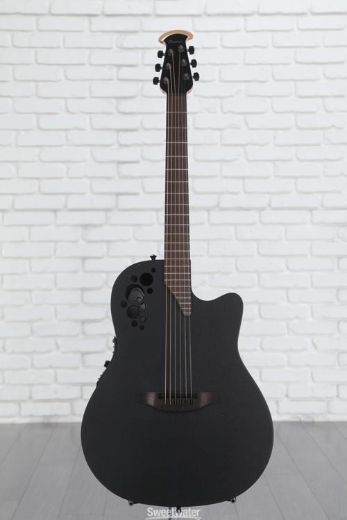 Ovation Mod TX Super Shallow - Black Textured | Sweetwater