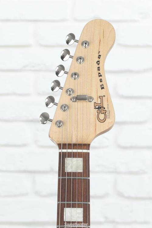 G&L CLF Research Espada HH Electric Guitar - Vintage White | Sweetwater