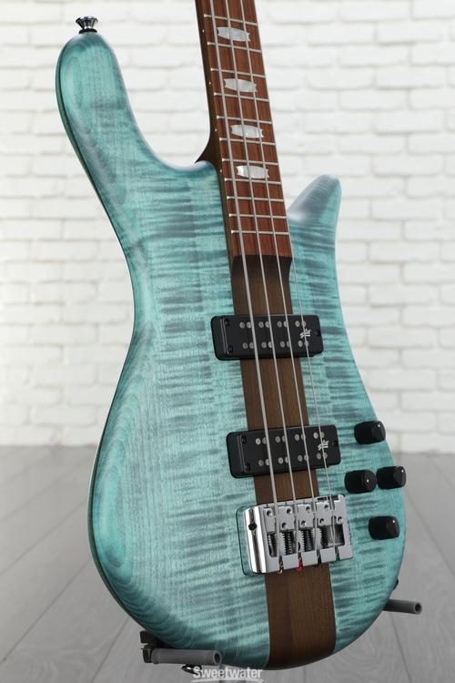 Spector Euro 4 RST Bass Guitar - Turquoise Tide | Sweetwater
