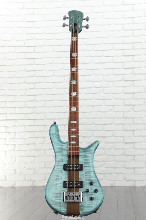 Spector Euro 4 RST Bass Guitar - Turquoise Tide | Sweetwater