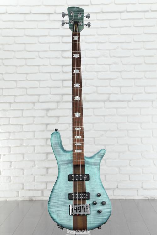 Spector Euro 4 RST Bass Guitar - Turquoise Tide | Sweetwater
