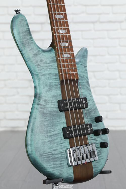 Spector Euro 5 RST Bass Guitar - Turquoise Tide | Sweetwater
