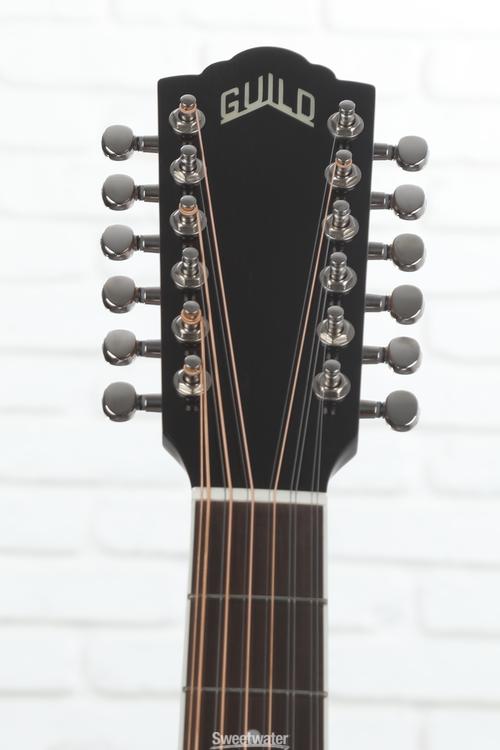 Guild F-2512E Deluxe 12-string Acoustic-electric Guitar - Antique ...
