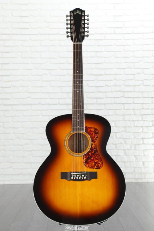 Guild F-2512E Deluxe 12-string Acoustic-electric Guitar - Antique ...