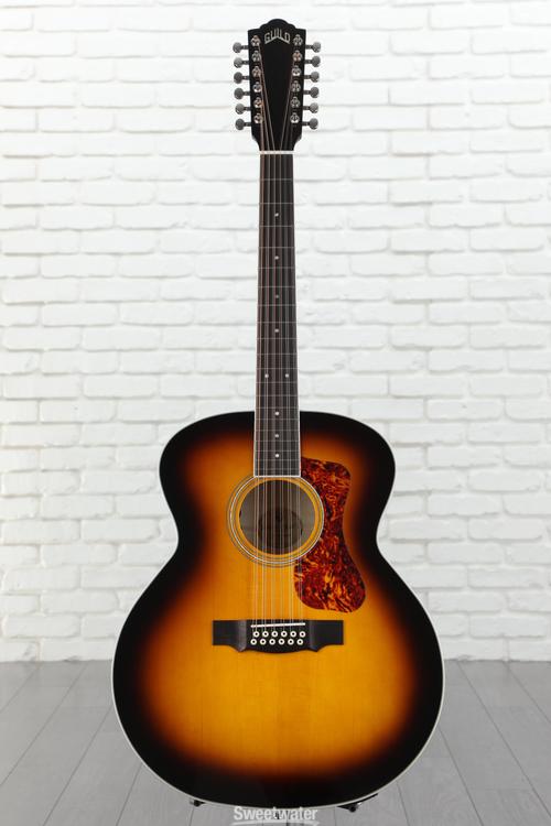 Guild F-2512E Deluxe 12-string Acoustic-electric Guitar - Antique ...