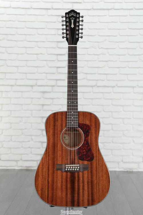 Guild D-1212 12-string Acoustic Guitar - Natural | Sweetwater