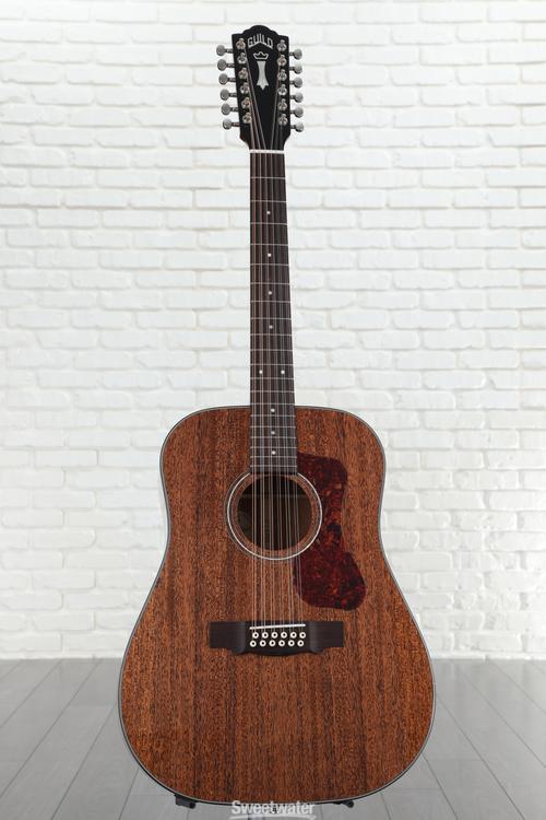 Guild D-1212 12-string Acoustic Guitar - Natural | Sweetwater