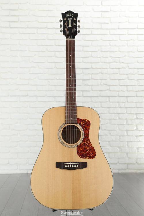 Guild D-140 Acoustic Guitar - Natural | Sweetwater