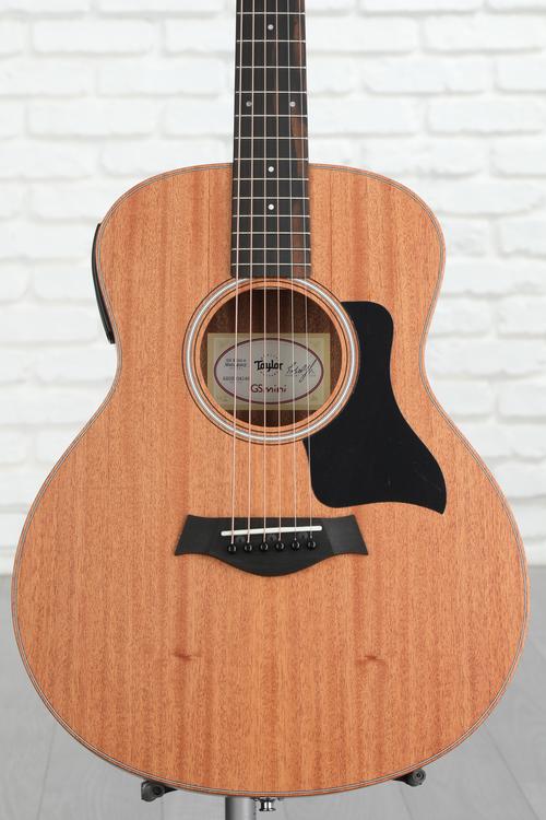 Taylor GS Mini-e Mahogany Acoustic-electric Guitar - Natural with Black ...