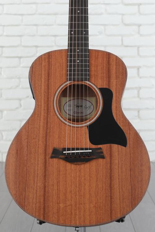 Taylor GS Mini-e Mahogany Acoustic-electric Guitar - Natural with Black ...