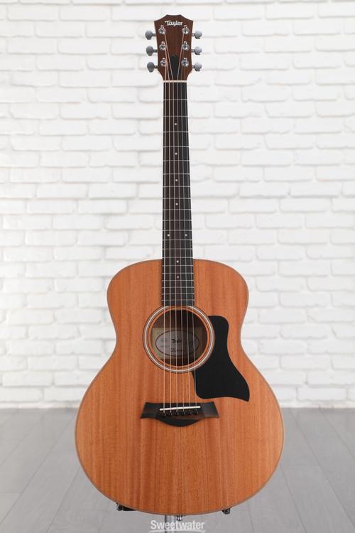 Taylor GS Mini Mahogany Acoustic Guitar - Natural with Black Pickguard ...